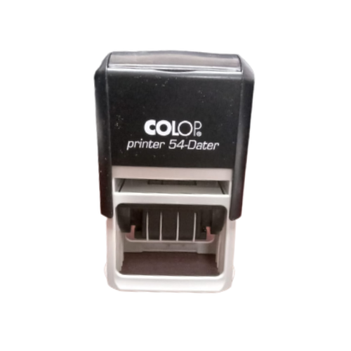 FECHADOR COLOP PRINTER 54 MEDIDA 40 X 50 MM TINTA NEGRO AUTOENTINTABLE