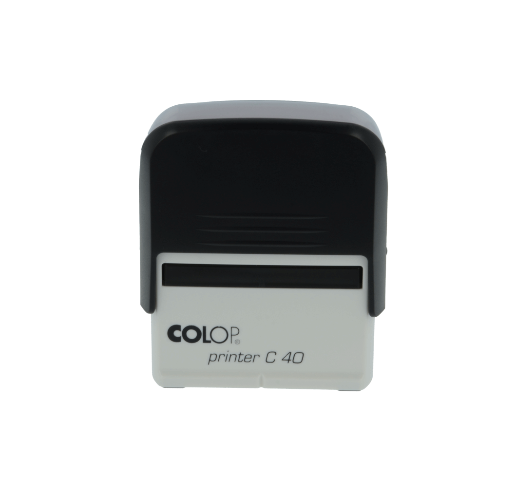 SELLO COLOP C 40 MEDIDA 23 X 59 MM TINTA NEGRO AUTOENTINTABLE