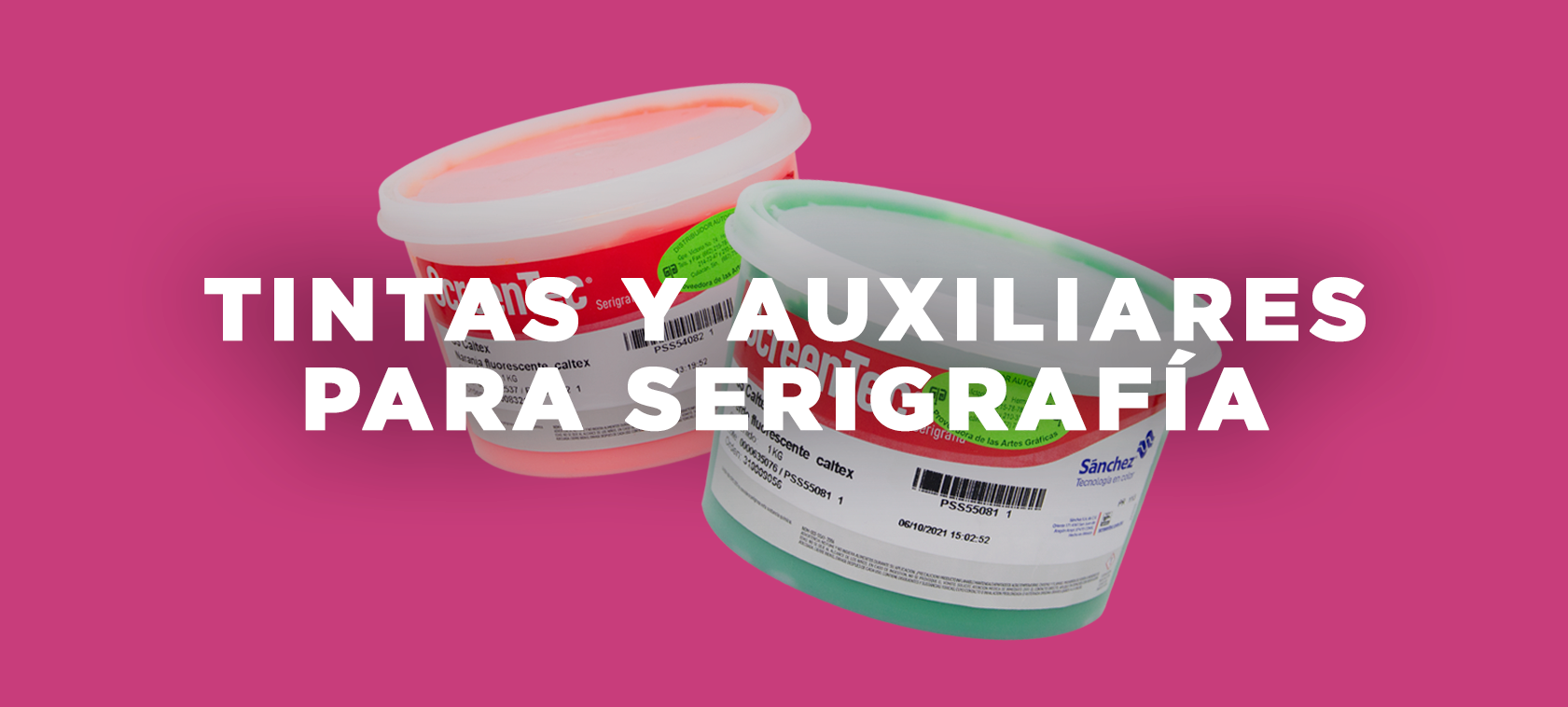Tintas y auxiliares para Serigrafía – Etiquetada "Tintas y auxiliares ...