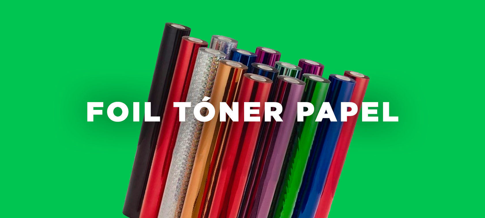 Foil tóner papel