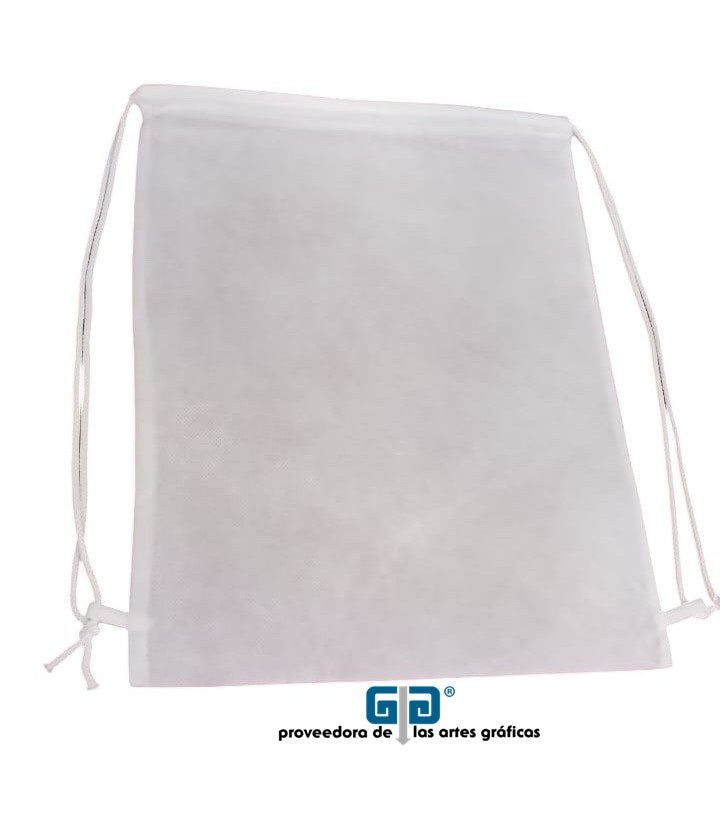 MORRAL BLANCO NON WOVEN 40x34 CM PARA SUBLIMAR Y SERIGRAFIA SUBLIMACIO