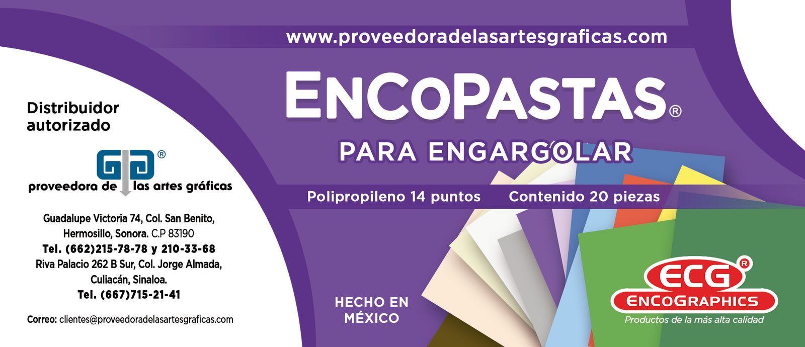 PASTA O CUBIERTA PARA ENGARGOLAR, ENCUADERNAR, EMPASTAR ENCOPASTAS COL