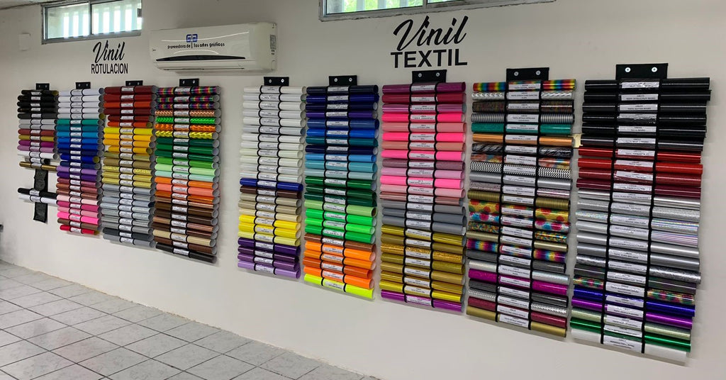 VINIL TEXTIL TELA SUBLIMABLE BLANCO 50 CMS X 1.0 MT.