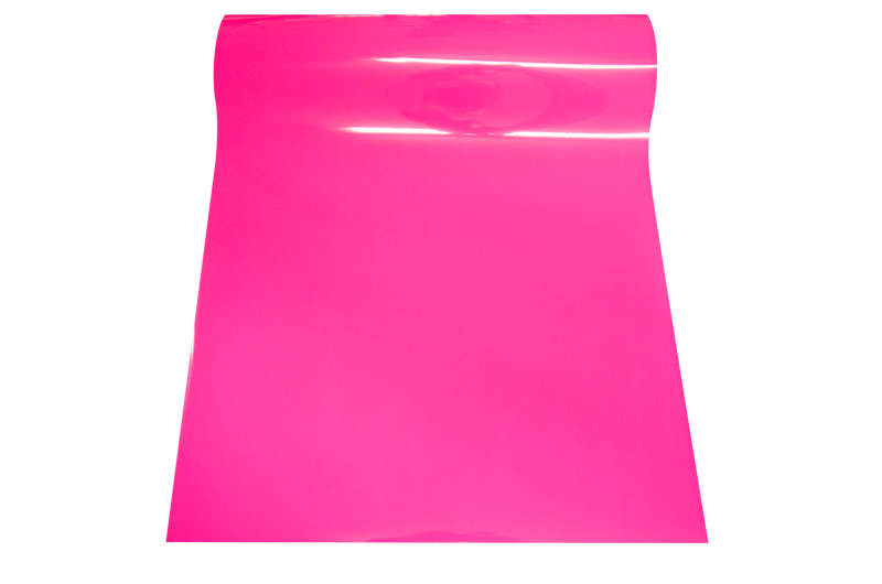 VINIL PARA CORTE AUTOADHERIBLE ADHESIVO ROSA FLUORESCENTE ECG 61.0 CMS