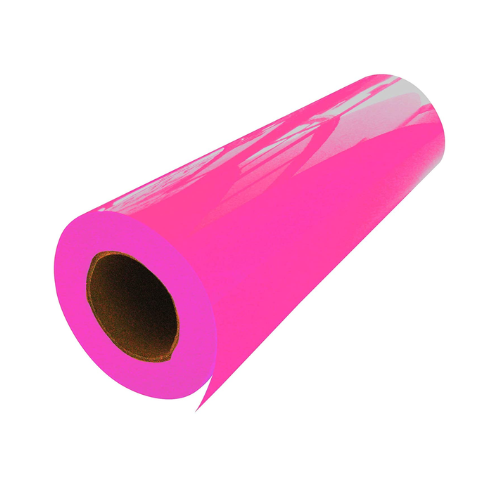 VINIL TEXTIL NEON ROSA 50 CMS X 1.0 MT.