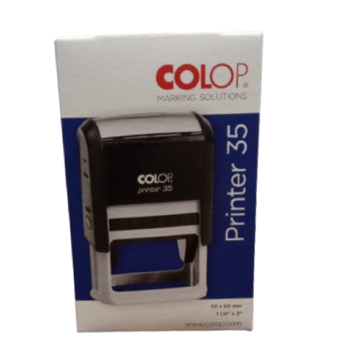 SELLO COLOP PRINTER 35 MEDIDA 30 X 50 MM TINTA NEGRO