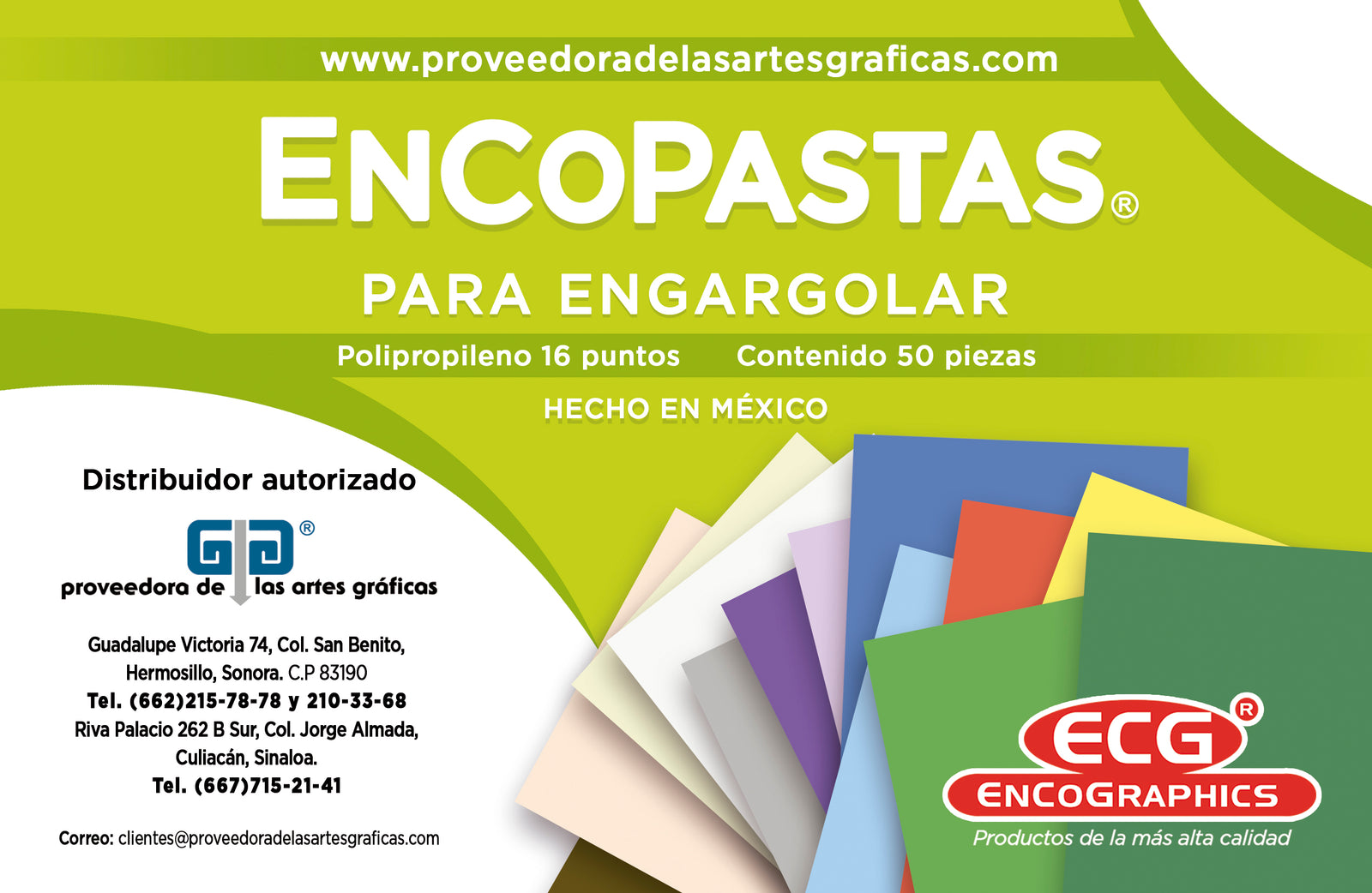 PASTA O CUBIERTA PARA ENGARGOLAR, ENCUADERNAR, EMPASTAR ENCOPASTAS COL