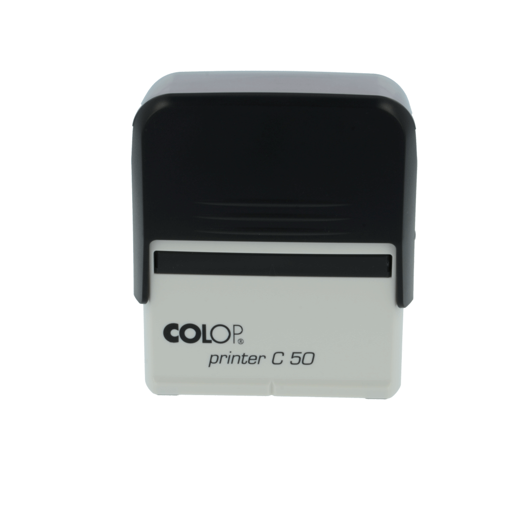 SELLO COLOP C 50 MEDIDA 30 X 69 MM TINTA NEGRO AUTOENTINTABLE