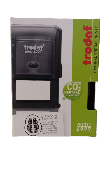 SELLO TRODAT 4927 MEDIDA 40 X 60 MM TINTA NEGRO AUTOENTINTABLE